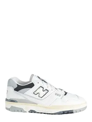 NEW BALANCE Leather Low-top Sneakers - White