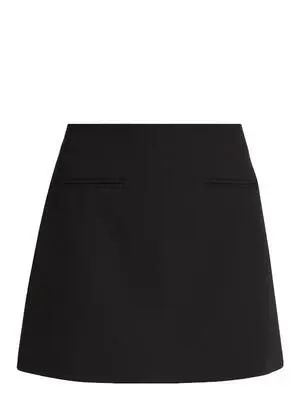 MILLY Cady Miniskirt - Black
