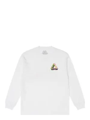 PALACE P-3d Longsleeve - White
