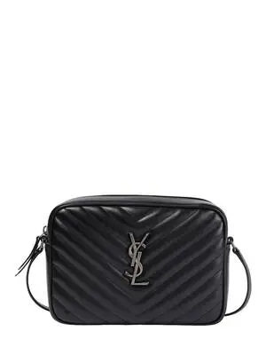 Saint Laurent Lou Quilted Camera Bag - Black
