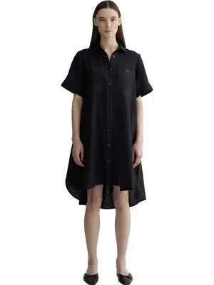 Everlane Linen Daytripper Dress - Black