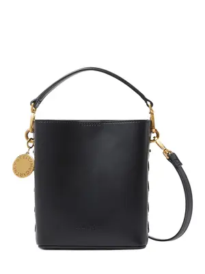 Stella McCartney Frayme Bucket Bag - Black