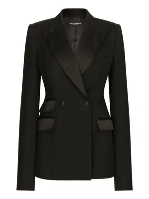 Dolce & Gabbana Double-breasted Blazer - Black