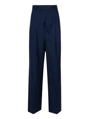 ARMARIUM Giorgia Tailored Wool Trousers - Blue