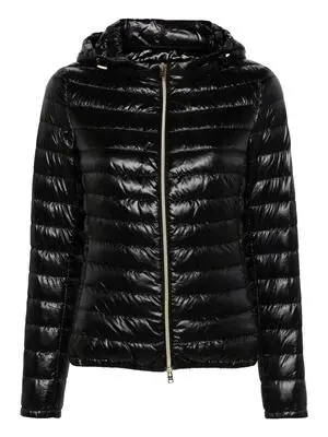 Herno Angela Quilted Puffer Jacket - Black