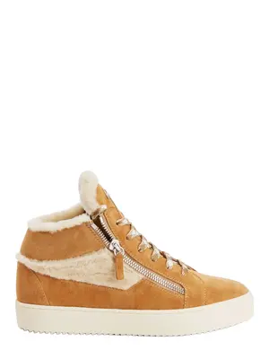 GIUSEPPE ZANOTTI Kriss Ice High-top Sneakers - Brown