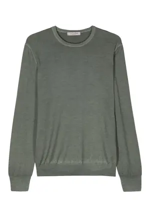 FILERIA Fine-knit Jumper - Green