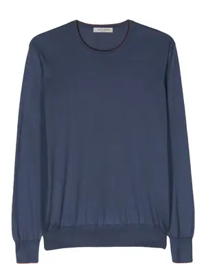 FILERIA Fine-knit Jumper - Blue
