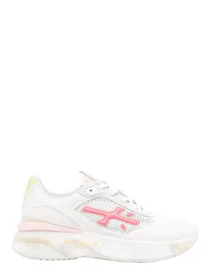 Premiata Moerun Distressed Sneakers - White