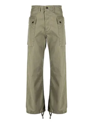 Ralph Lauren Herringbone Field Cargo Trousers - Green