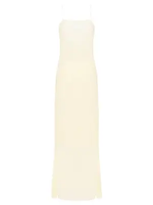 Jacquemus La Robe Brezza Slip Dress - Yellow