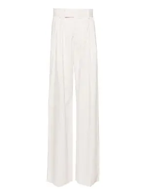 Amiri High-waist Wide-leg Trousers - Neutrals
