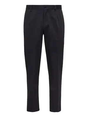Dolce & Gabbana Cotton-blend Suit Trousers - Blue