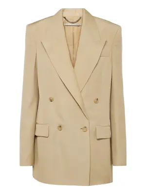 Stella McCartney Double-breasted Blazer - Beige