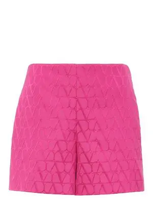 VALENTINO VLogo Cotton-Blend Shorts