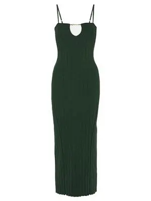 Jacquemus La Robe Sierra Midi Dress - Green