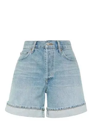 AGOLDE Dame High-Rise Denim Shorts