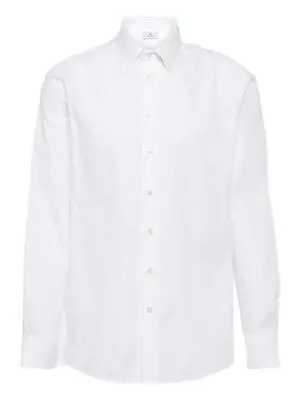 Etro Cotton Poplin Oxford Shirt - White