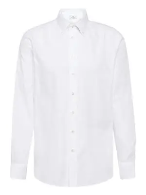 Etro Cotton Poplin Oxford Shirt - White