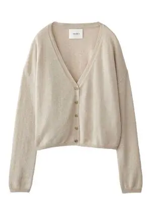 LISA YANG The Abby Cashmere Cardigan - Sand