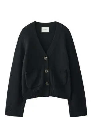 LISA YANG STORE The Danni Cashmere Cardigan - Black
