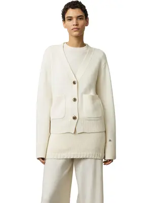 LISA YANG STORE The Danni Cashmere Cardigan Cream