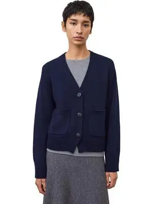 LISA YANG STORE The Danni Cashmere Cardigan - Navy