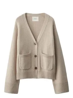 LISA YANG STORE The Danni Cashmere Cardigan - Sand