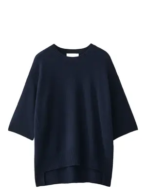 LISA YANG STORE The Camille Sweater - Navy