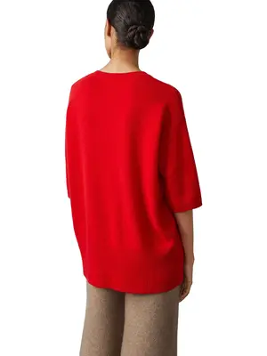 LISA YANG Lisa Yang Camille Sweater Red