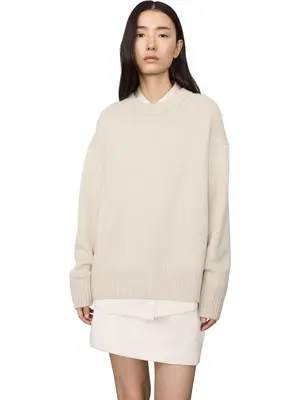 LISA YANG STORE The Renske Sweater Oyster