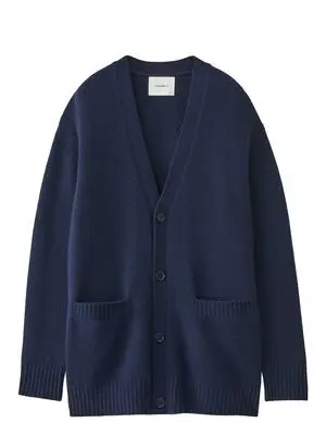 LISA YANG STORE The Wilson Cashmere Cardigan - Navy