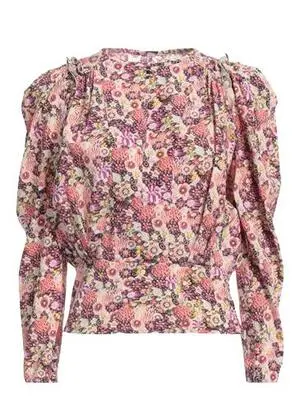 ISABEL MARANT Floral Print Crepe Top