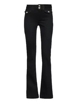 Blumarine Denim Flared Leg Jeans - Black