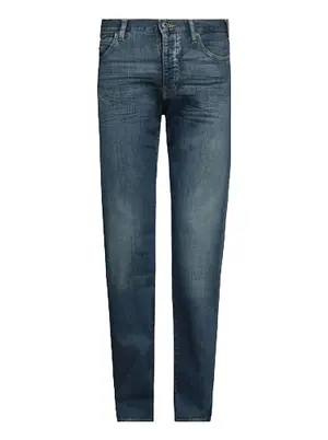 Emporio Armani Jeans In Cotton And Elastane - Blue