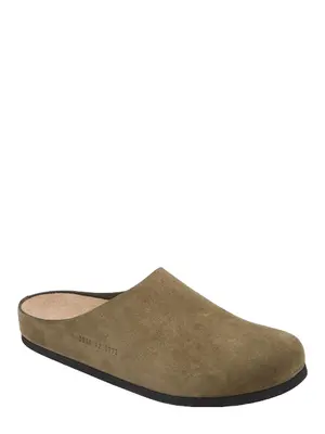 COMMON PROJECTS Common Projects Suede Clog Army Green