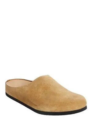 COMMON PROJECTS Suede Clog - Tan