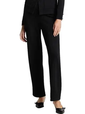 St. John St. John Collection Santiago Straight Leg Pants Black