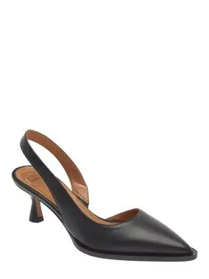ATP ATELIER Desana Slingback D'orsay Pumps - Black