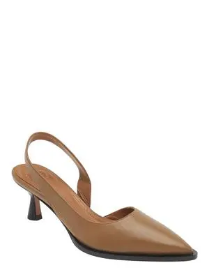 ATP ATELIER ATP ATELIER Desana Slingback D'Orsay Pumps Hazelnut
