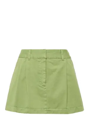 STELLA MCCARTNEY Stella McCartney Cotton Canvas Miniskirt