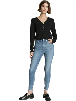 Everlane Way-High Skinny Jean Faded Blue