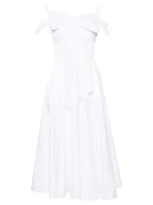PATOU Mid-Length Dress With Oversized Bow
