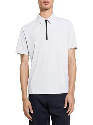 Theory Ryder Quarter Zip Polo Vapor