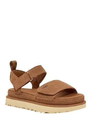 UGG Goldenstar Platform Sandals Chesnut