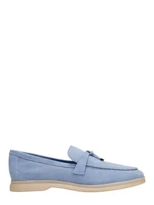 MARC FISHER LTD. Marc Fisher Ltd. Yanelli Suede Loafers Medium Blue