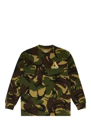 PALACE P-3d Longsleeve - Green
