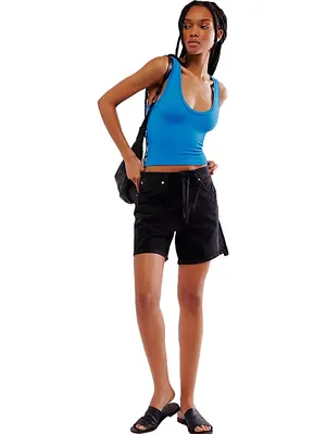 Free People Clean Slate Seamless Tank Super Sonic