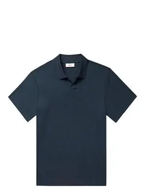 Nn07 Paul 3525 Organic Cotton Polo Shirt - Blue