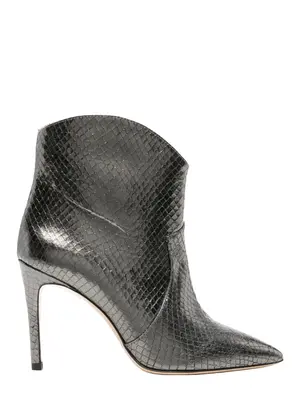 P.A.R.O.S.H P.A.R.O.S.H. Snakeskin-Effect Leather Boots